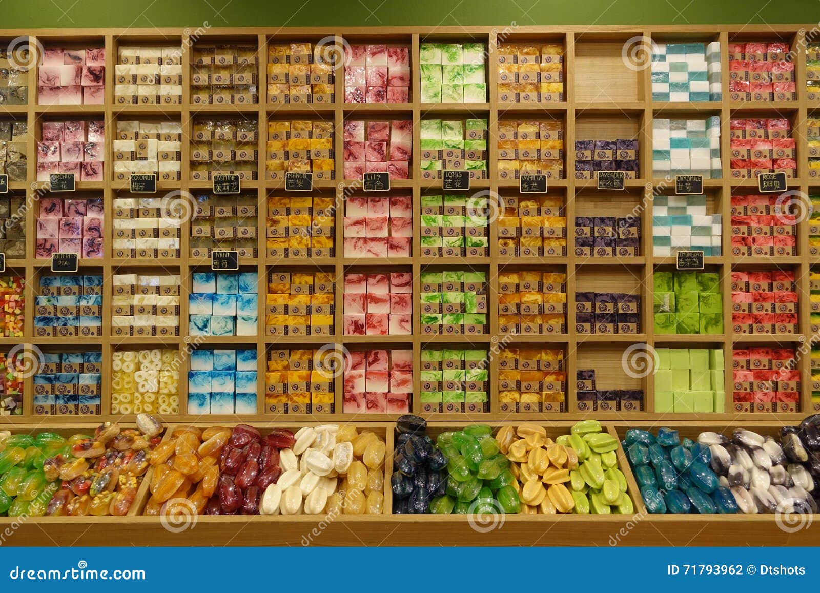 Soap shop on koh samui editorial photography. Image of shape - 71793962