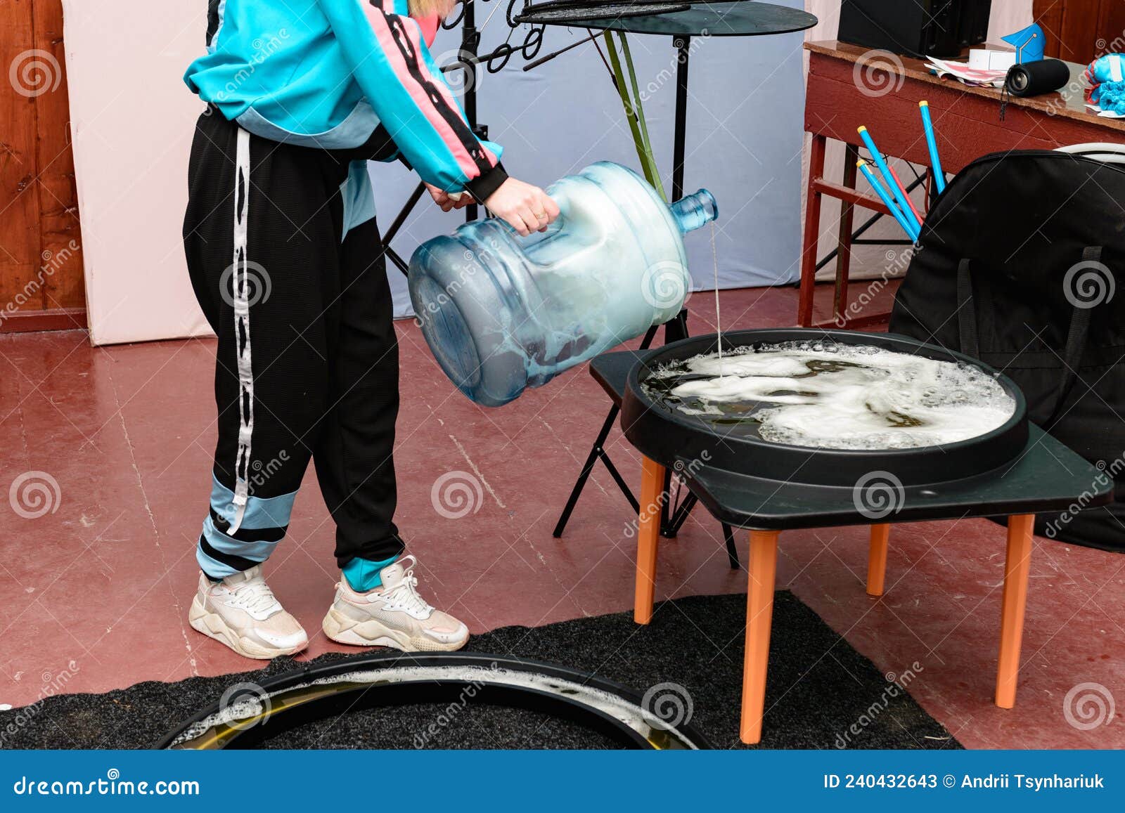 Soap Solution for the Holiday with Soap Bubbles Close Up, Soap Solution ...