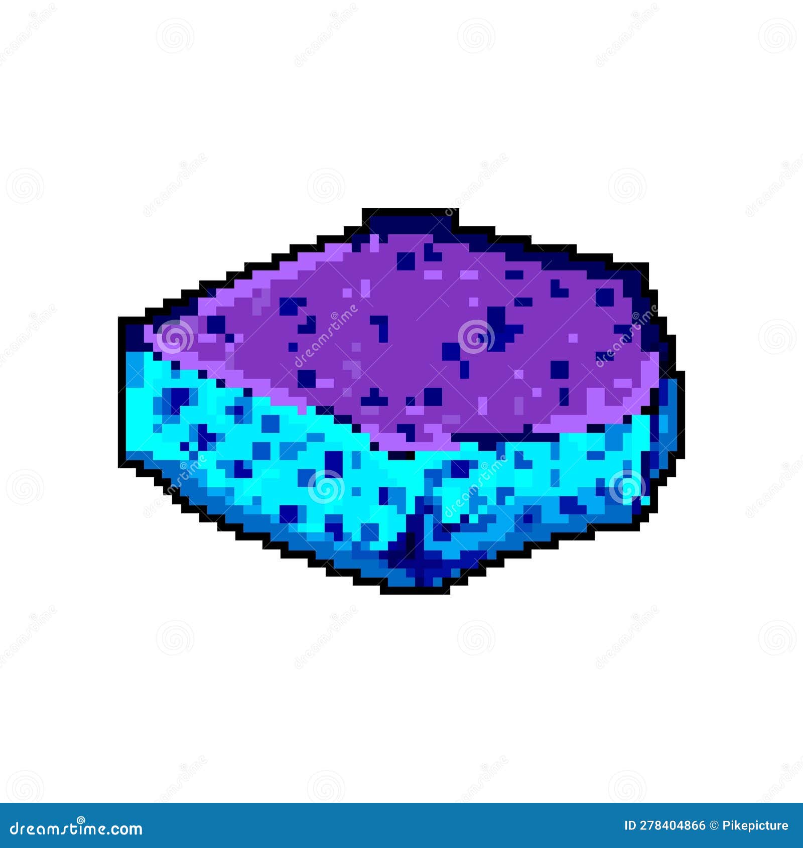 Soap Sponge Kitchen Game Pixel Art Vector Illustration Stock Vector ...