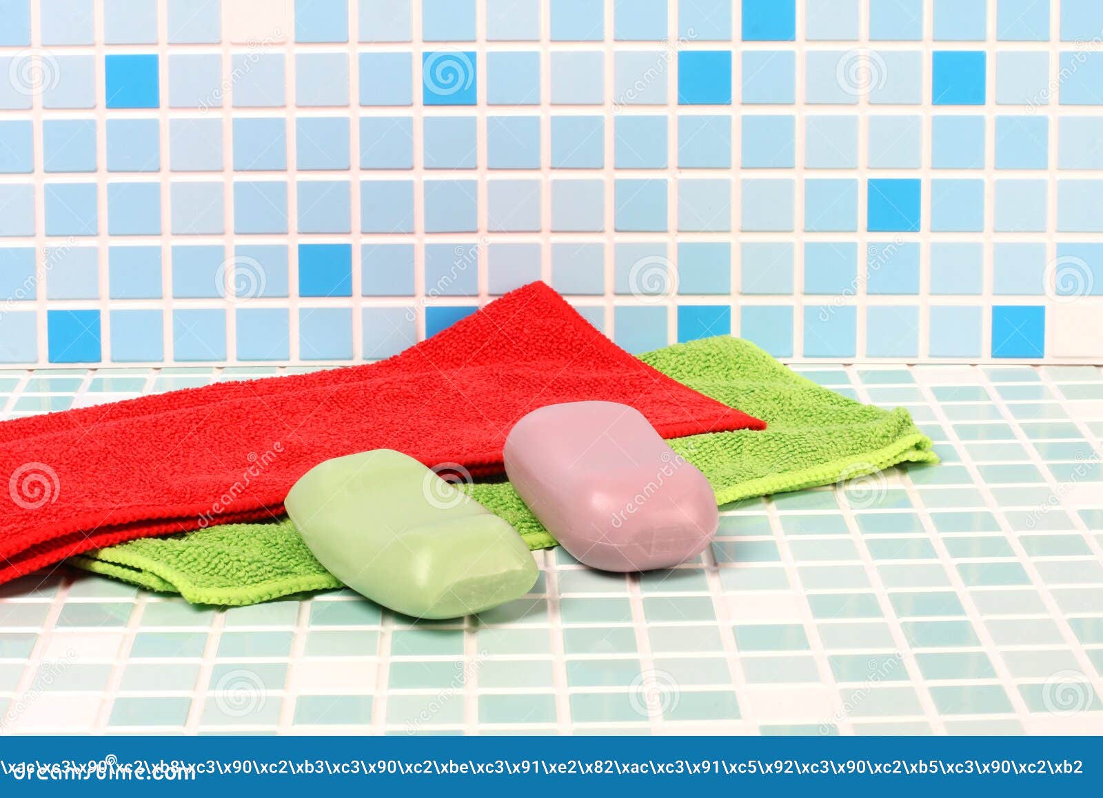 Soap on tile stock photo. Image of bathroom, setting - 39544316