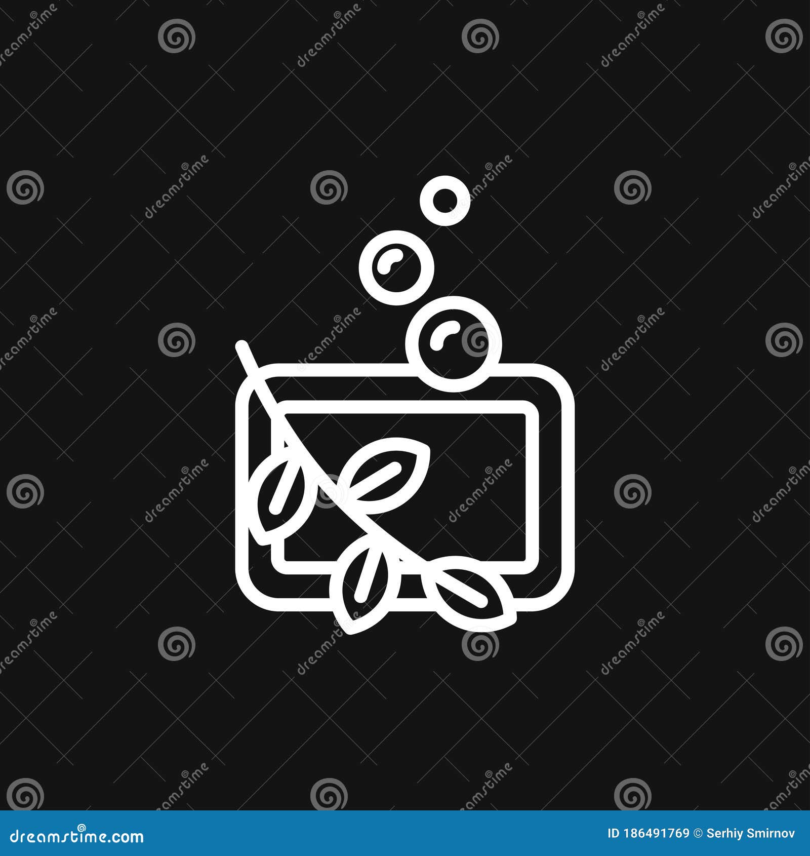 Soap Vector Icon, Cleaning Symbol Isolated on Background Stock ...