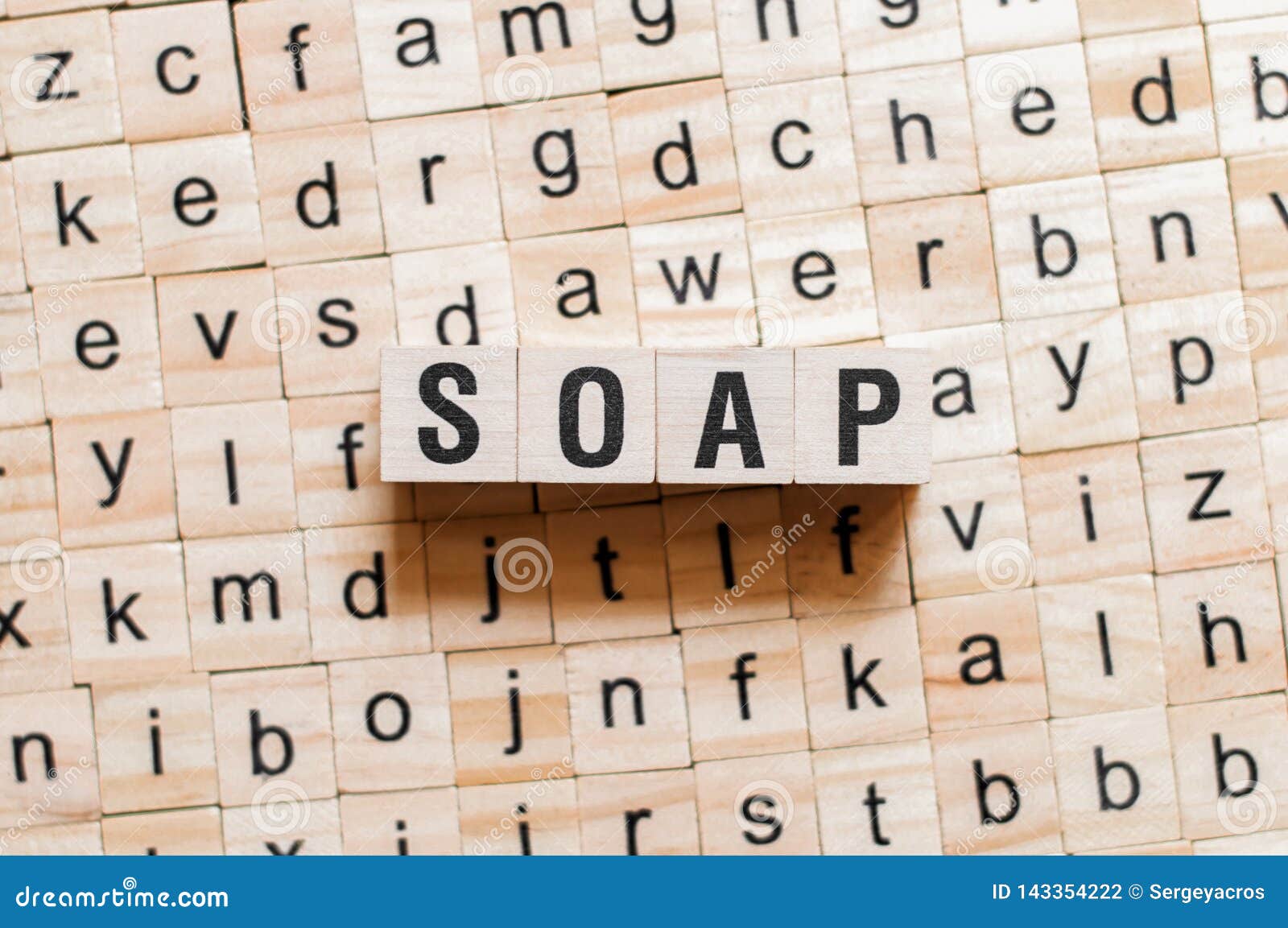 Soap word concept stock photo. Image of degrease, pattern - 143354222