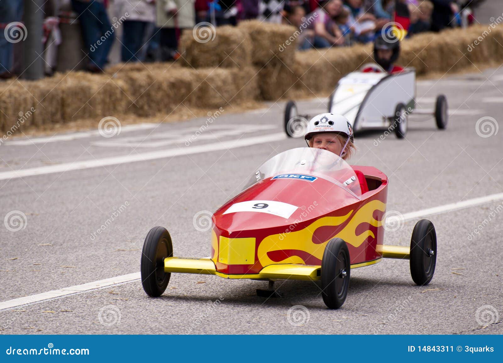 Soapbox derby editorial photo. Image of child, alternative - 14843311
