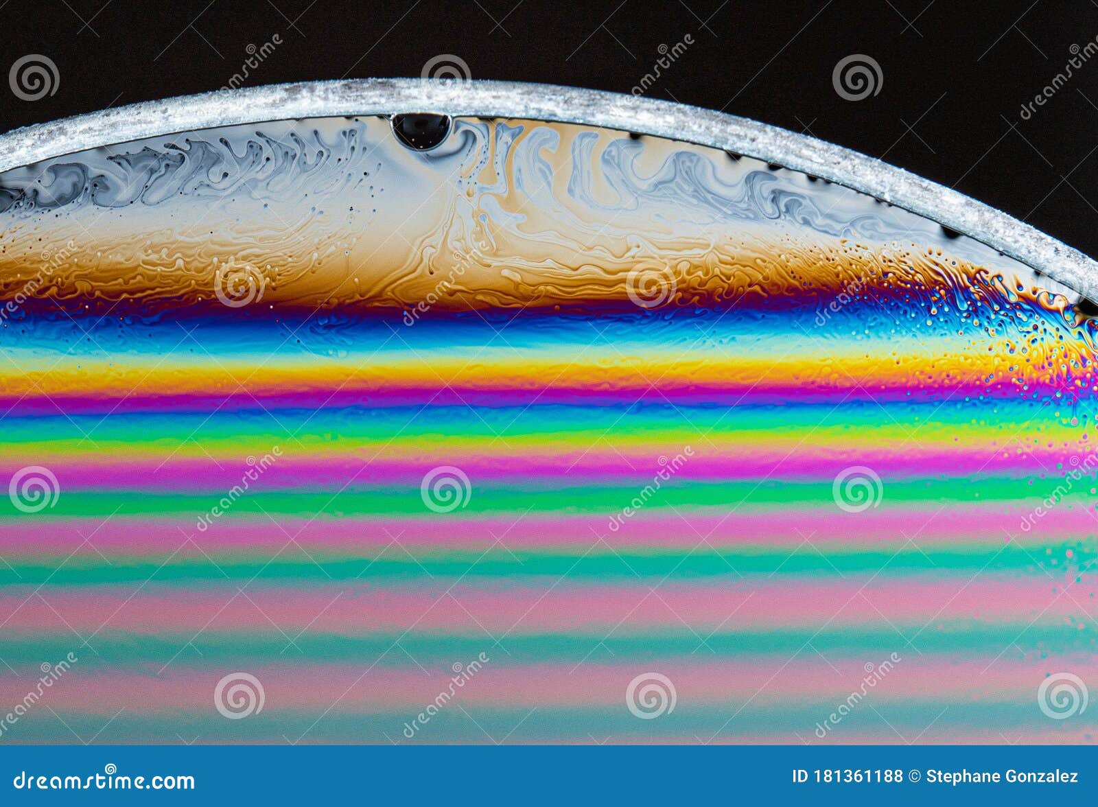 Thin Film Interference Bubble