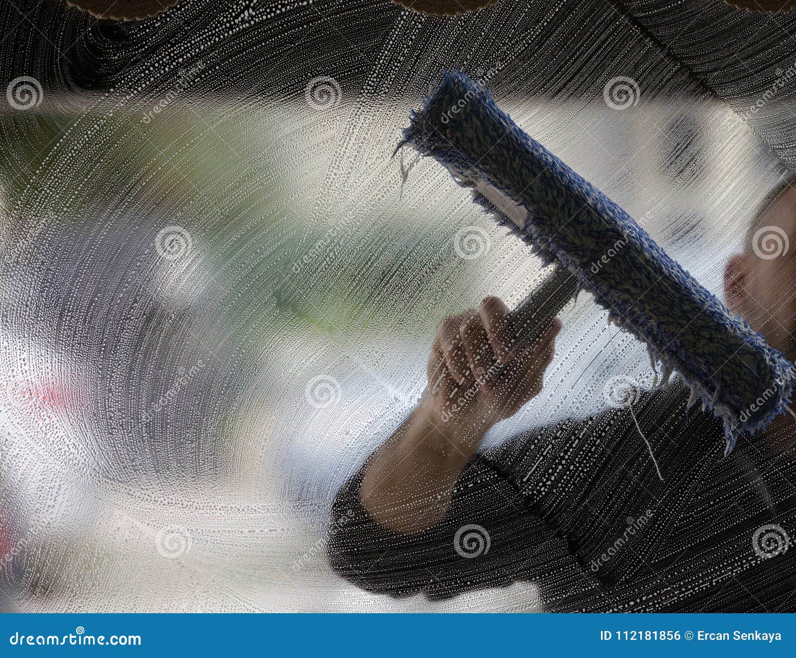Window cleaning stock photo. Image of environment, service - 112181856