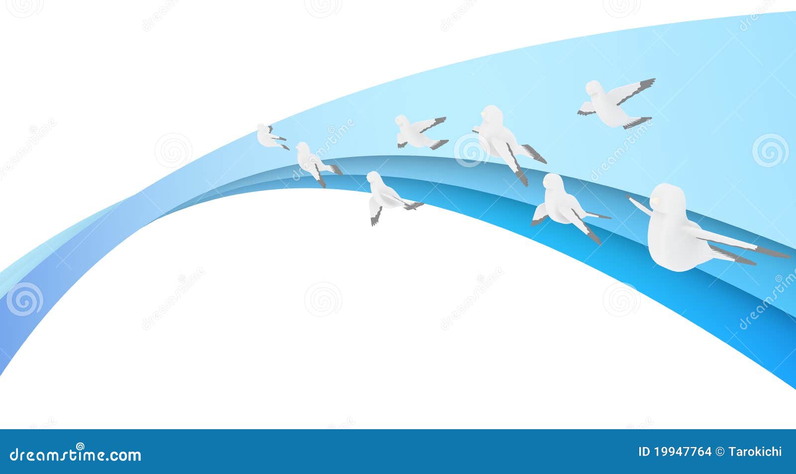 Soaring Dove stock illustration. Illustration of blue - 19947764