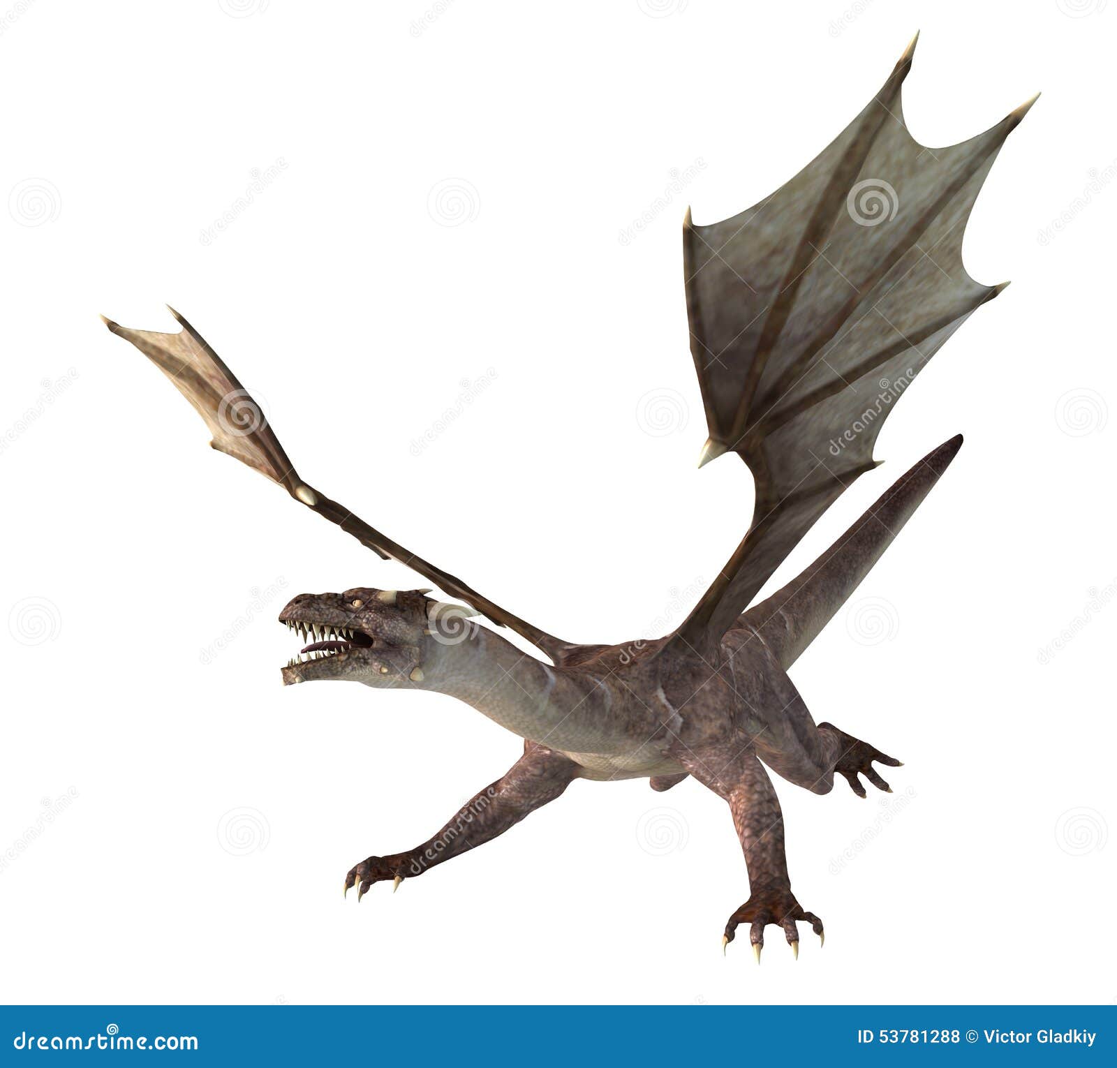 Soaring Dragon Royalty-Free Stock Photography | CartoonDealer.com #492137
