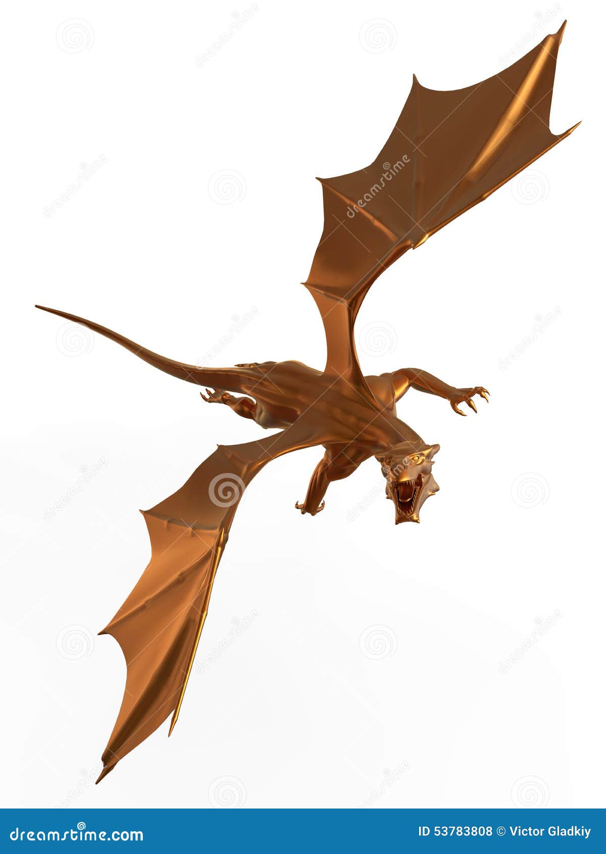 Soaring Dragon Royalty-Free Stock Photography | CartoonDealer.com #492137