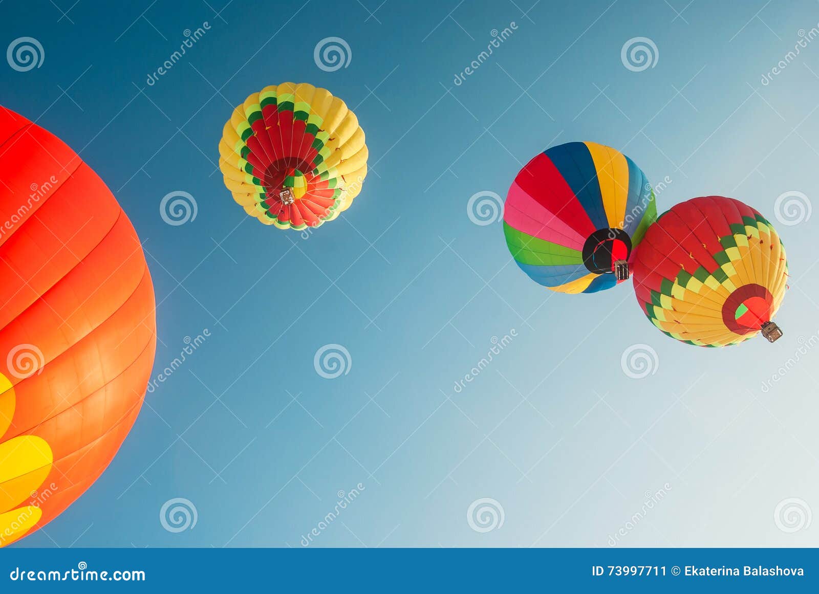 Soaring up balloons stock image. Image of recreation - 73997711