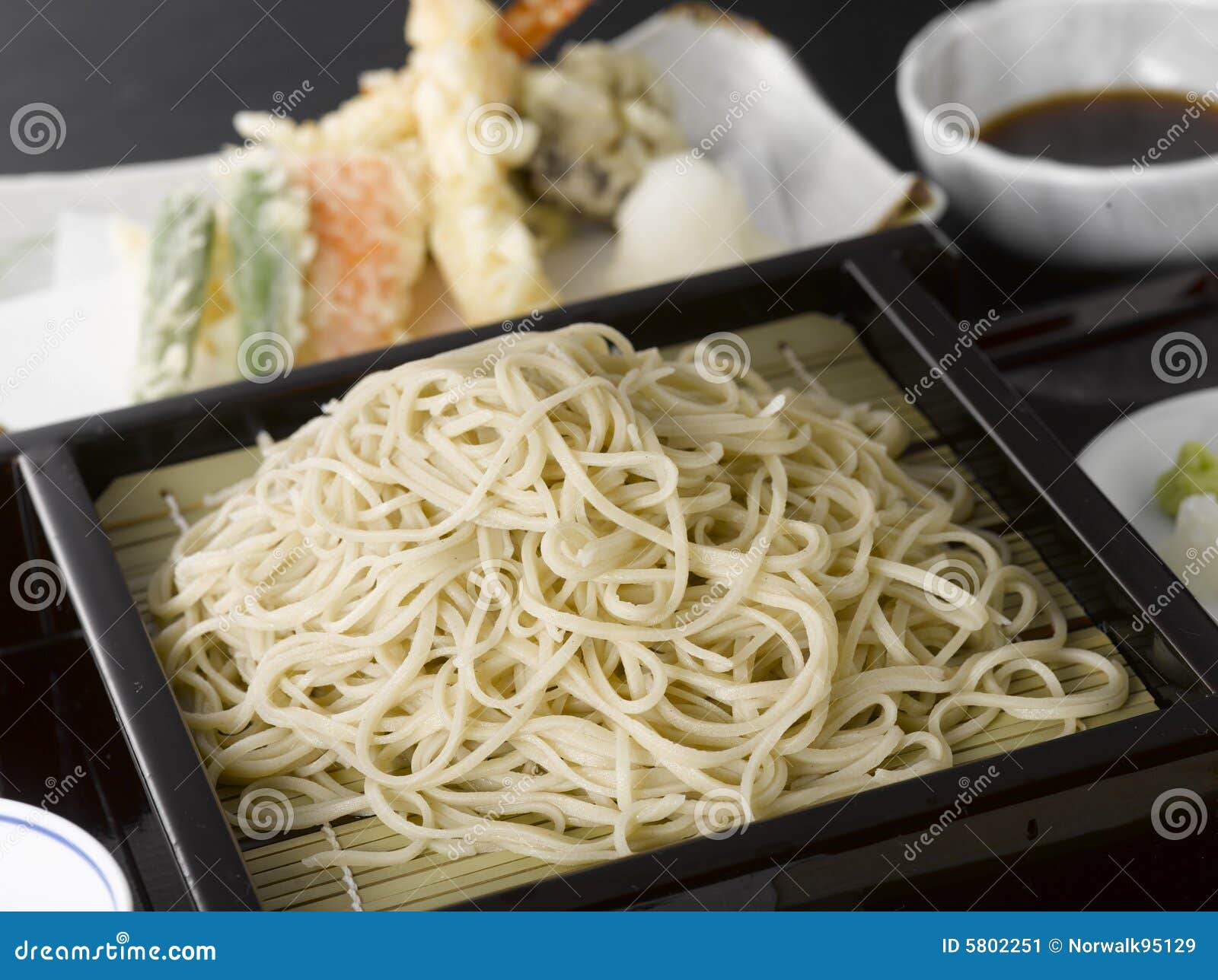 Soba stock image. Image of tempura, flour, traditional - 5802251