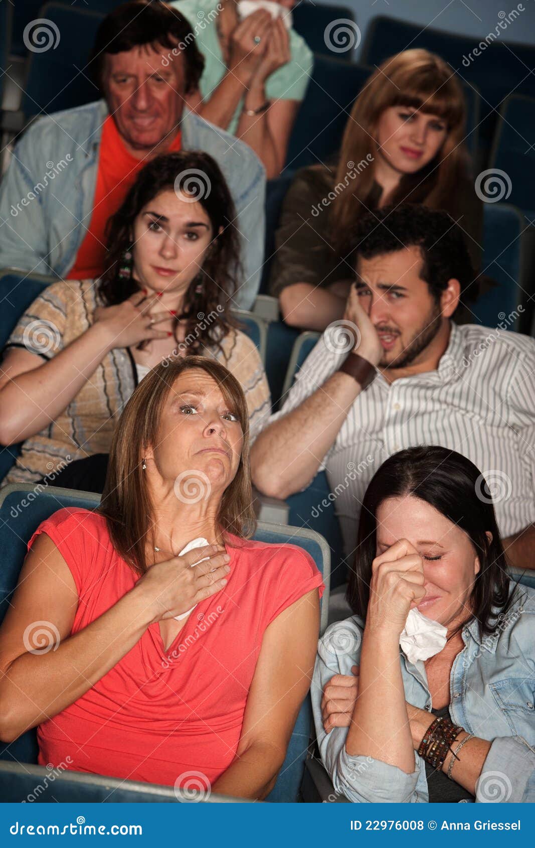 Sobbing People stock photo. Image of bleachers, hall - 22976008