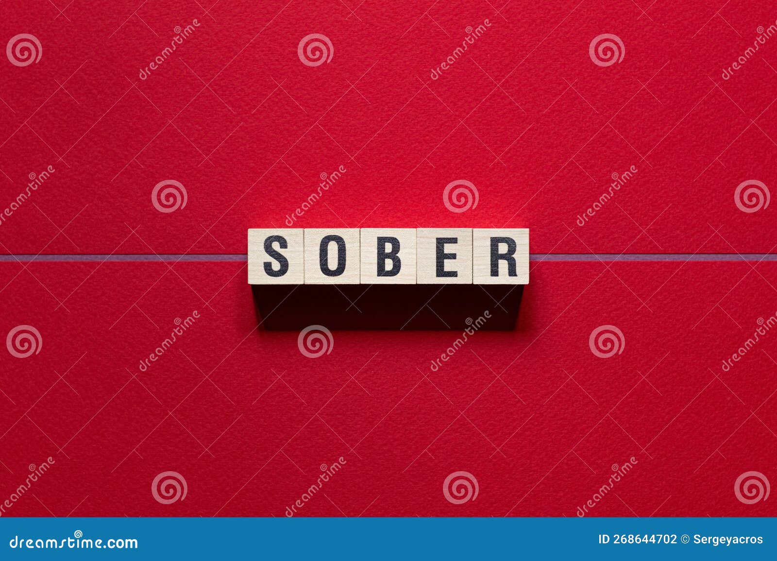 Sober - Word Concept on Cubes Stock Photo - Image of health, detoxing ...