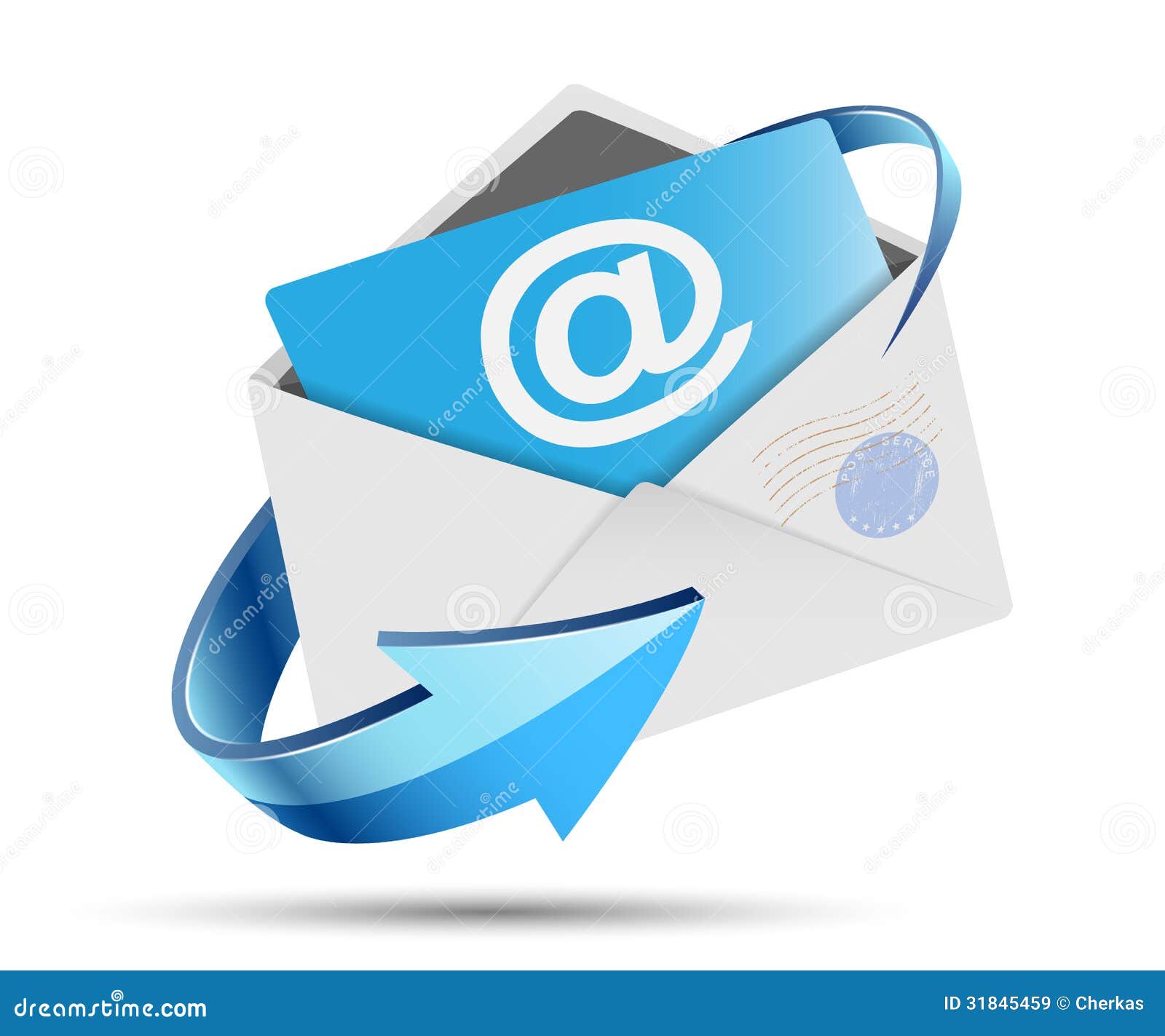 Sobre ilustración del vector. Ilustración de internet - 31845459