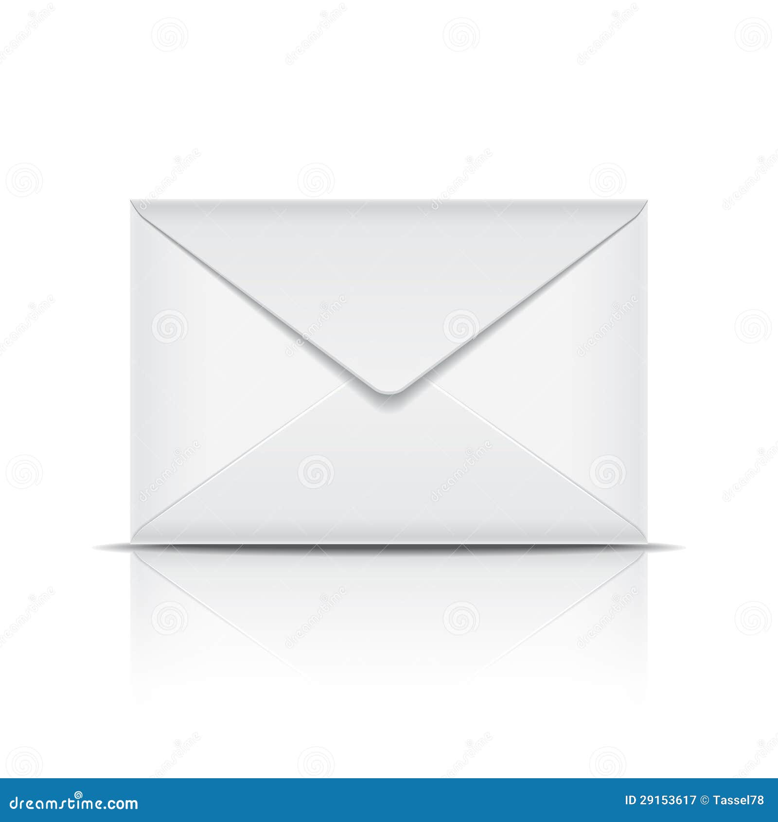 Sobre blanco ilustración del vector. Ilustración de negocios - 29153617