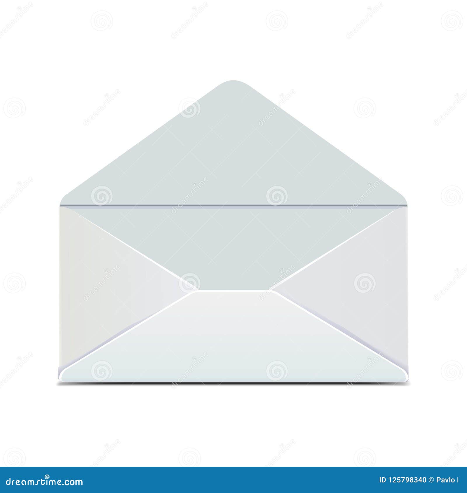 Sobre Blanco De La Letra - Vector Ilustración del Vector - Ilustración ...