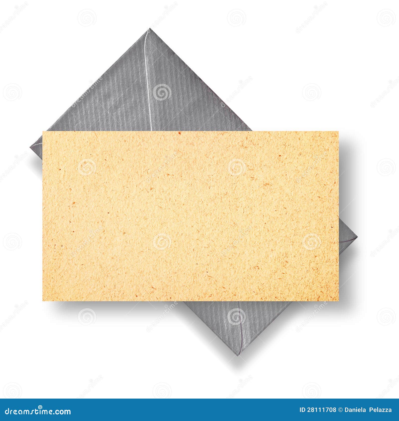 Sobre De Oro De La Tarjeta Y De La Plata. Foto de archivo - Imagen de ...