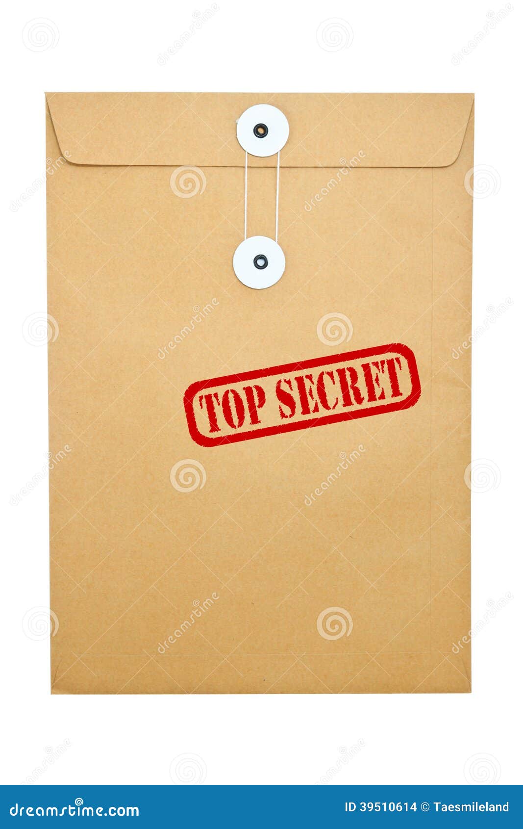 Sobre de papel aislado foto de archivo. Imagen de conjunto - 39510614