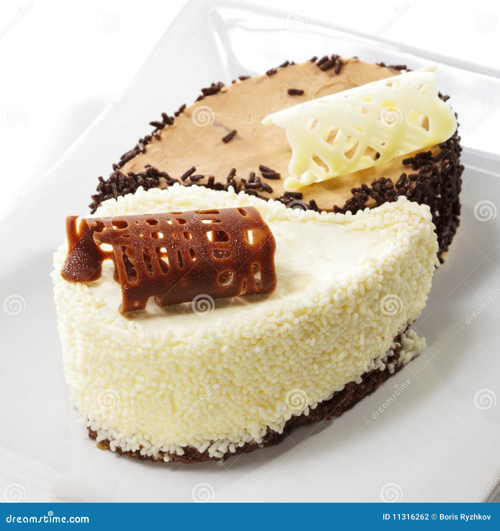 Sobremesa - Bolo De Yin-yang Foto de Stock - Imagem de escuro, chinês ...