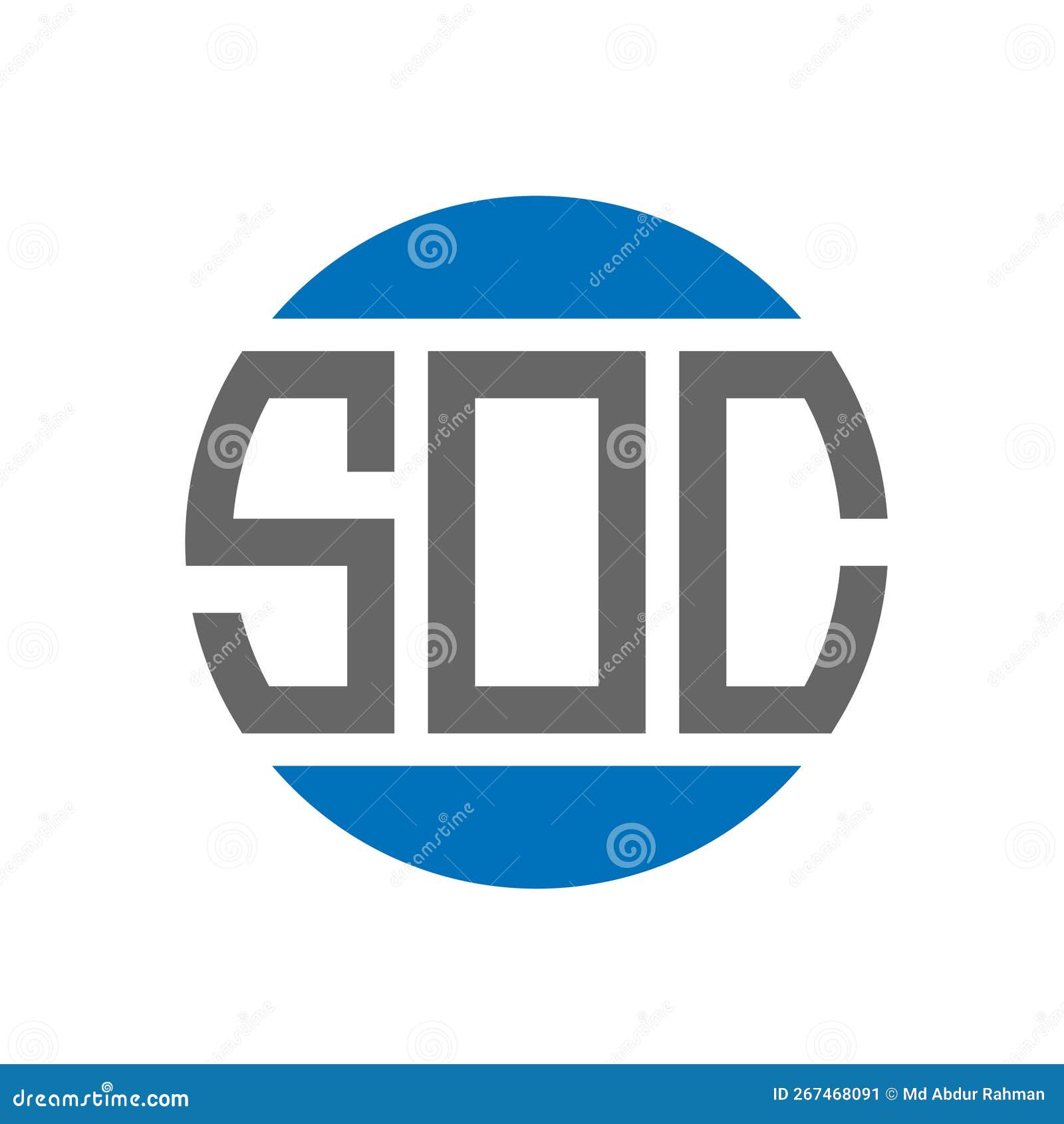 SOC Letter Logo Design on White Background. SOC Creative Initials ...