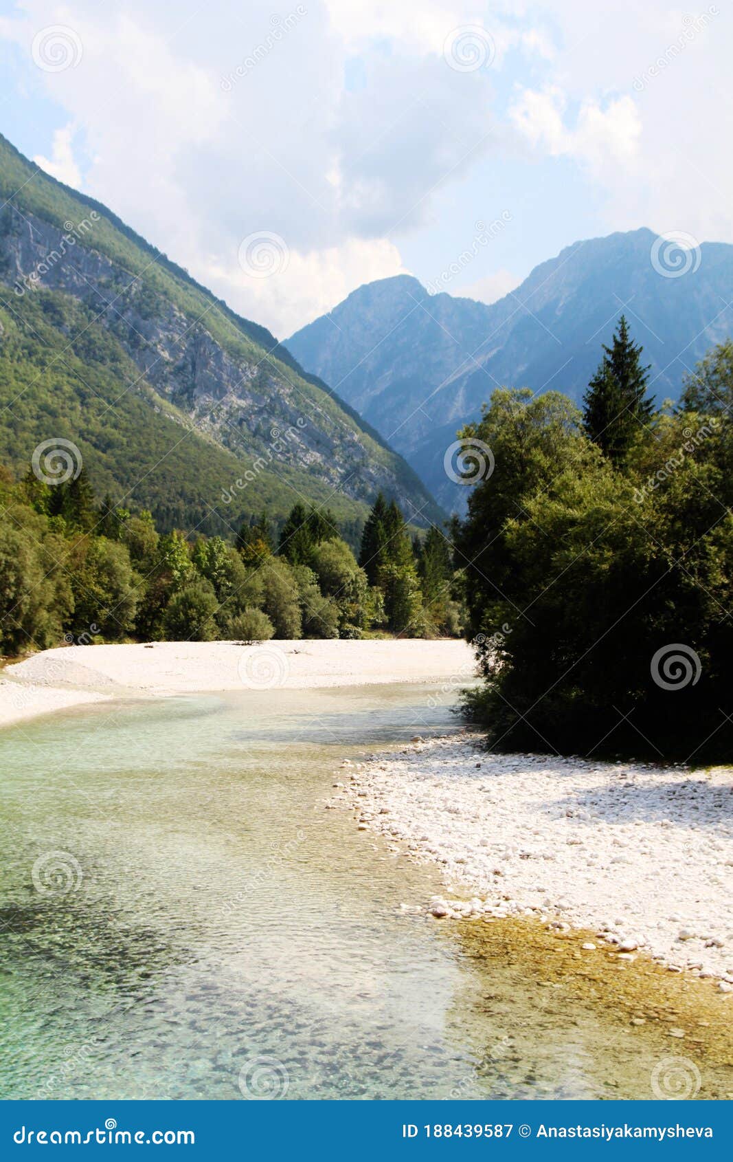 Soca River Valley, Slovenia Stock Image - Image of spring, outdoor ...