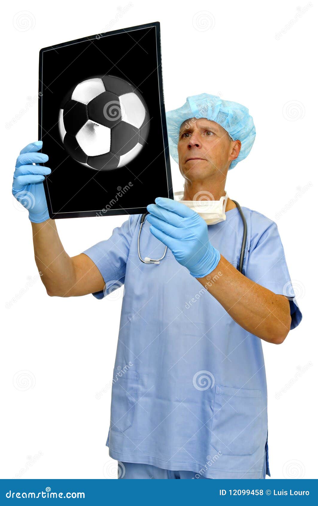 Soccer stock photo. Image of disease, doctor, people - 12099458