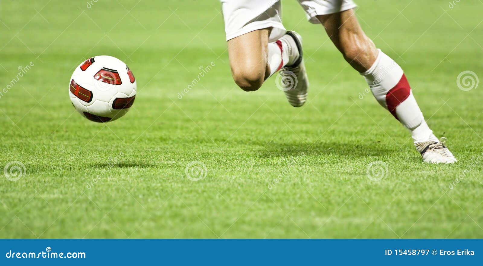 Soccer stock image. Image of knee, active, soccer, shoe - 15458797