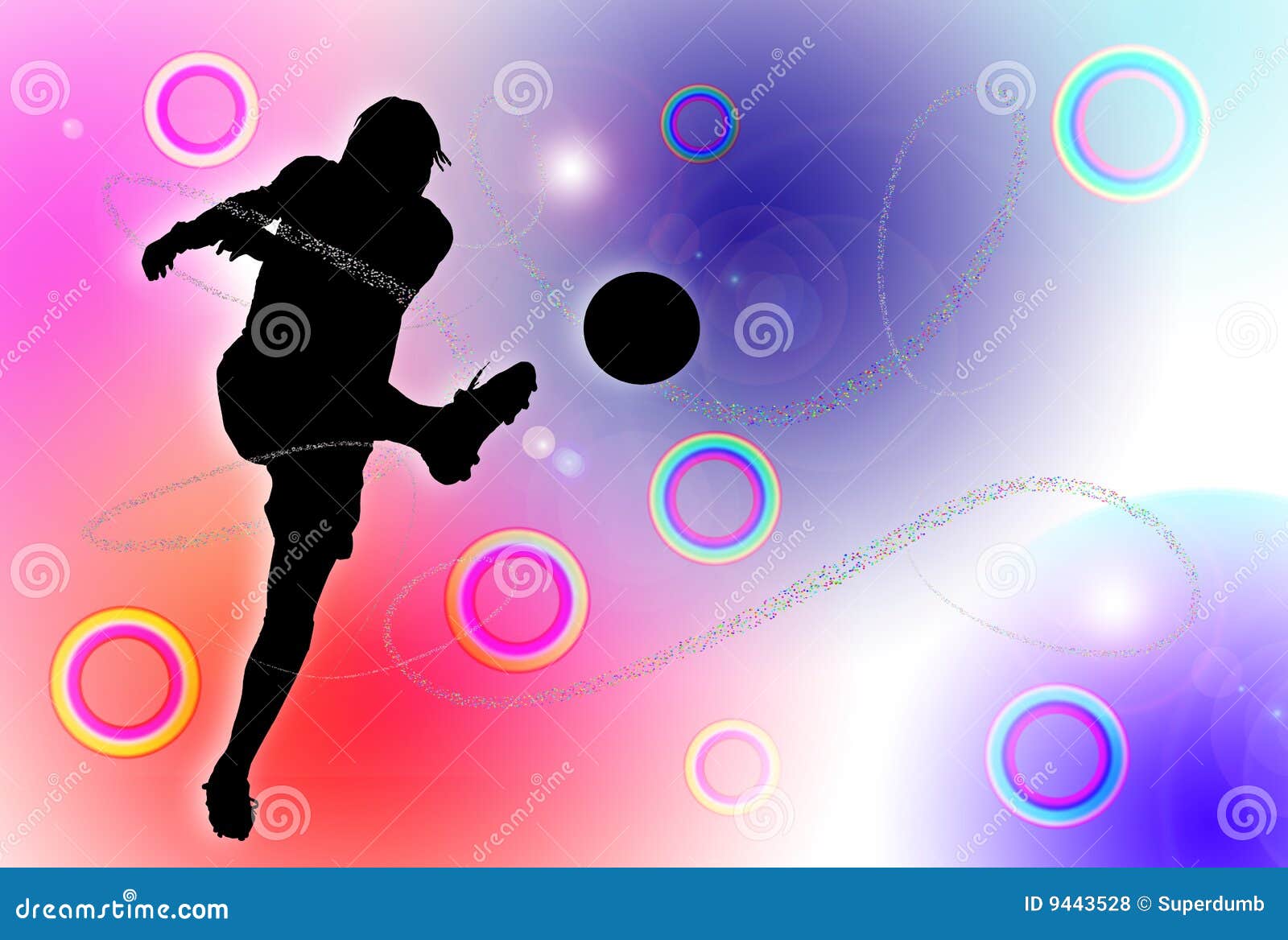 Soccer Abstract stock illustration. Illustration of curve - 9443528