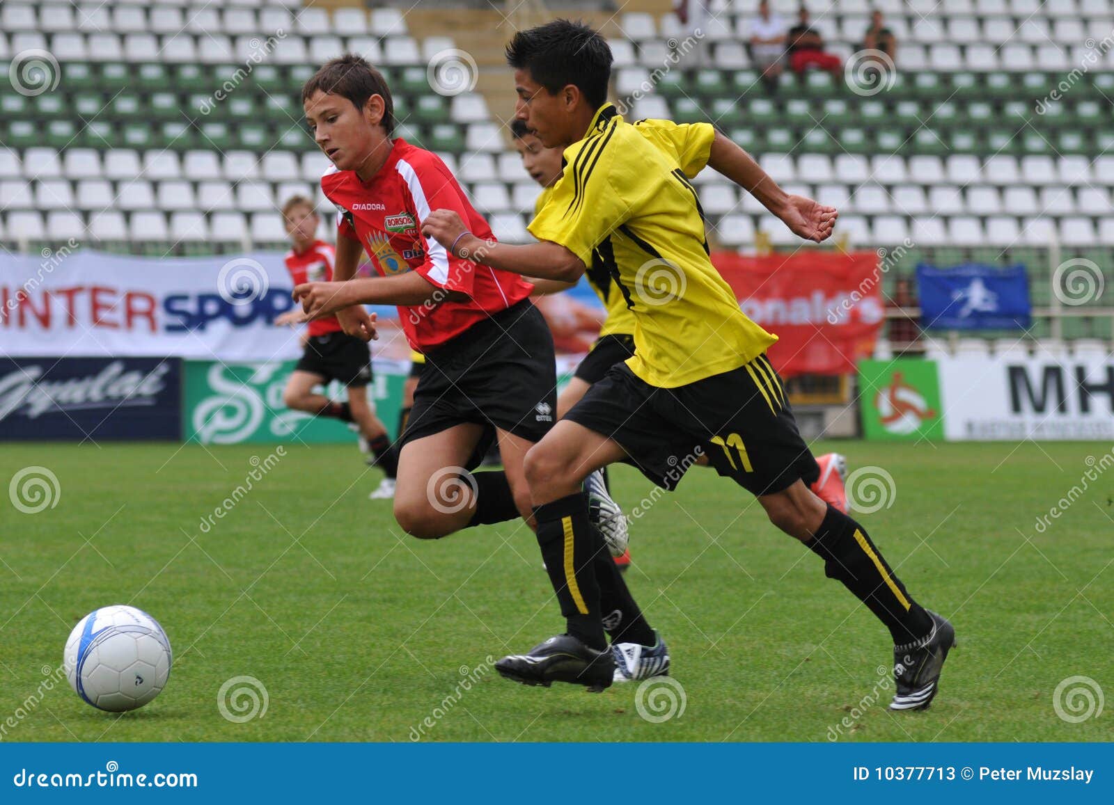 Soccer action editorial stock photo. Image of playful - 10377713