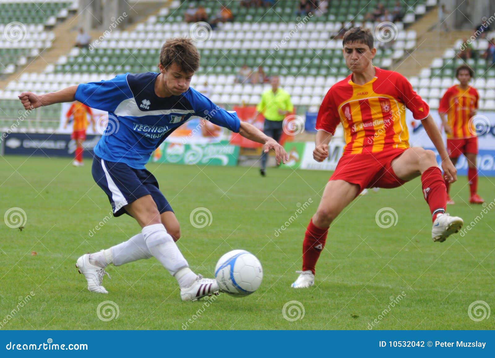 Soccer action editorial photography. Image of bresscia - 10532042