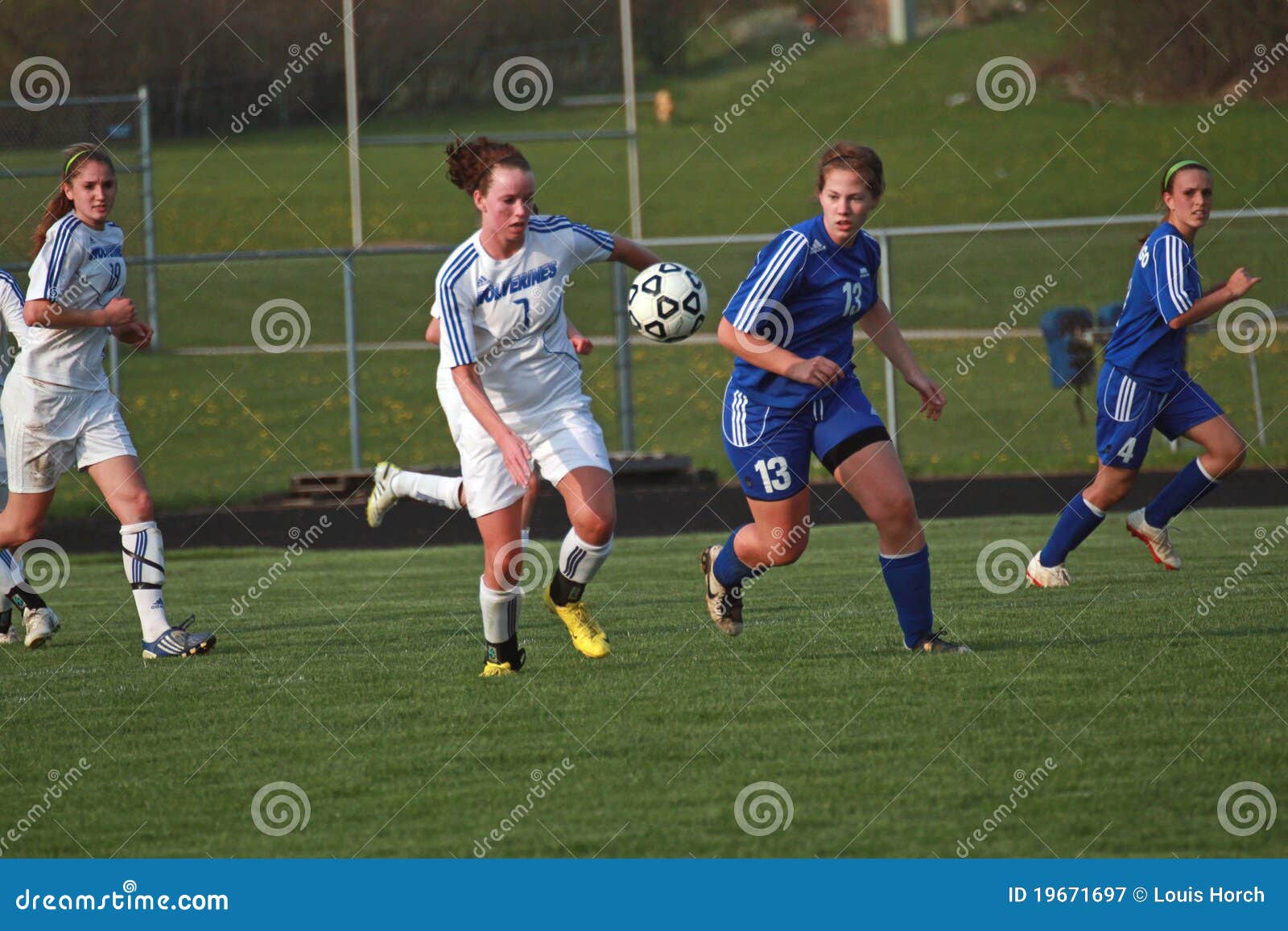 Soccer Action editorial photography. Image of player - 19671697