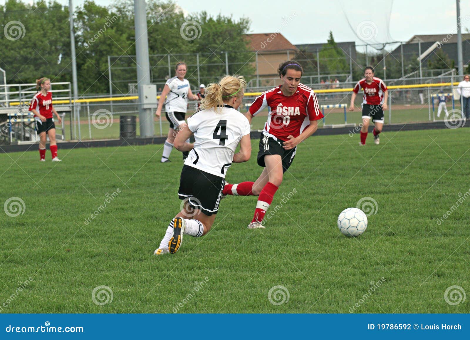 Soccer Action editorial photography. Image of woman, team - 19786592