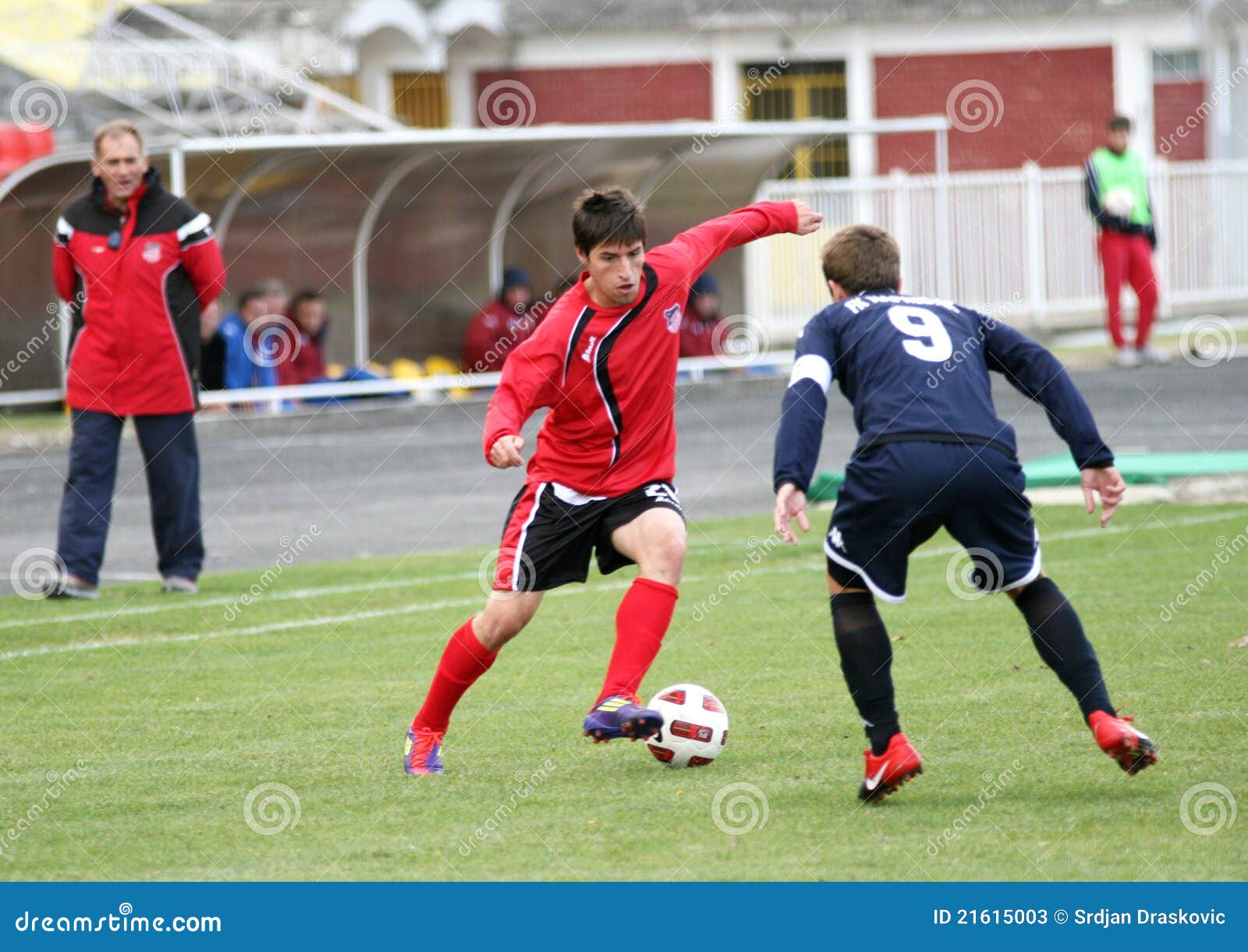 Soccer Action editorial stock photo. Image of competition - 21615003