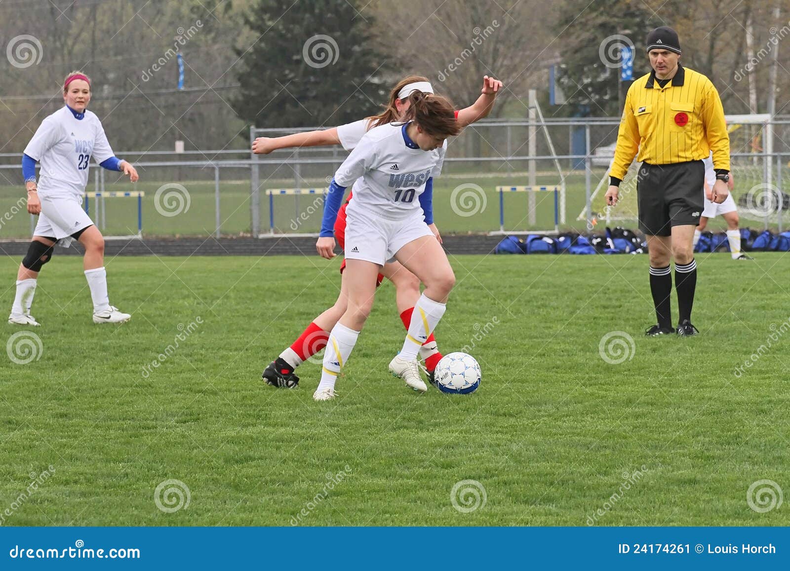 Soccer Action editorial photo. Image of sport, kick, shoot - 24174261