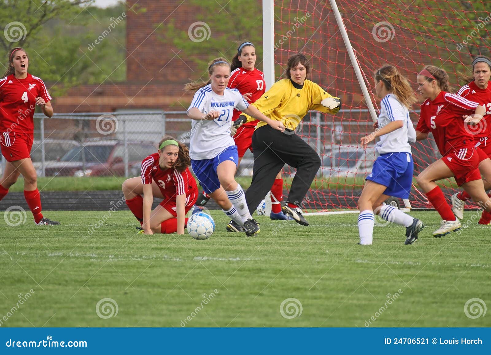 Soccer Action editorial photo. Image of league, goalkeeper - 24706521
