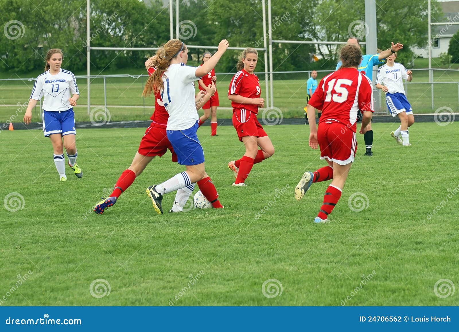 Soccer Action editorial photography. Image of play, ball - 24706562