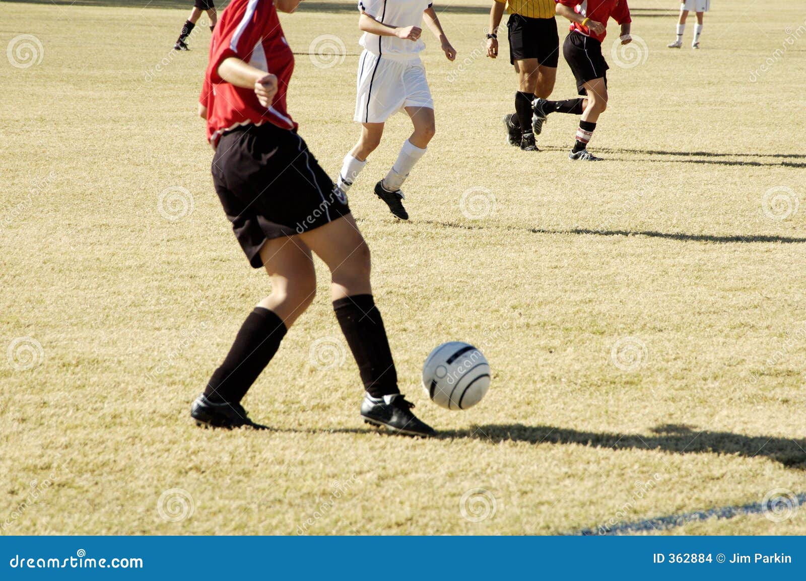 Soccer Action stock photo. Image of players, grass, running - 362884