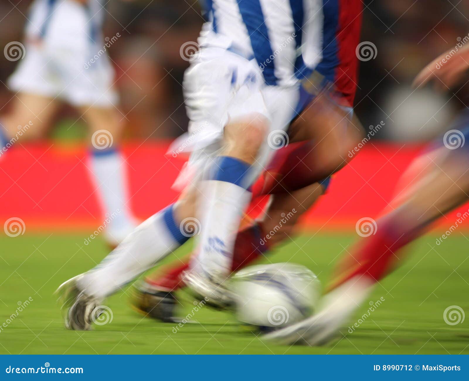 Soccer Action stock photo. Image of action, grass, kicker - 8990712