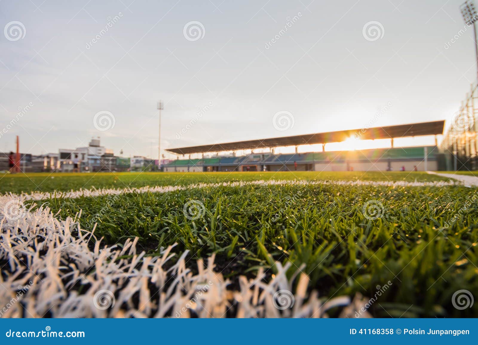 Soccer Artificial Turf Pattern Stock Photo - Image of backdrop, lawn ...