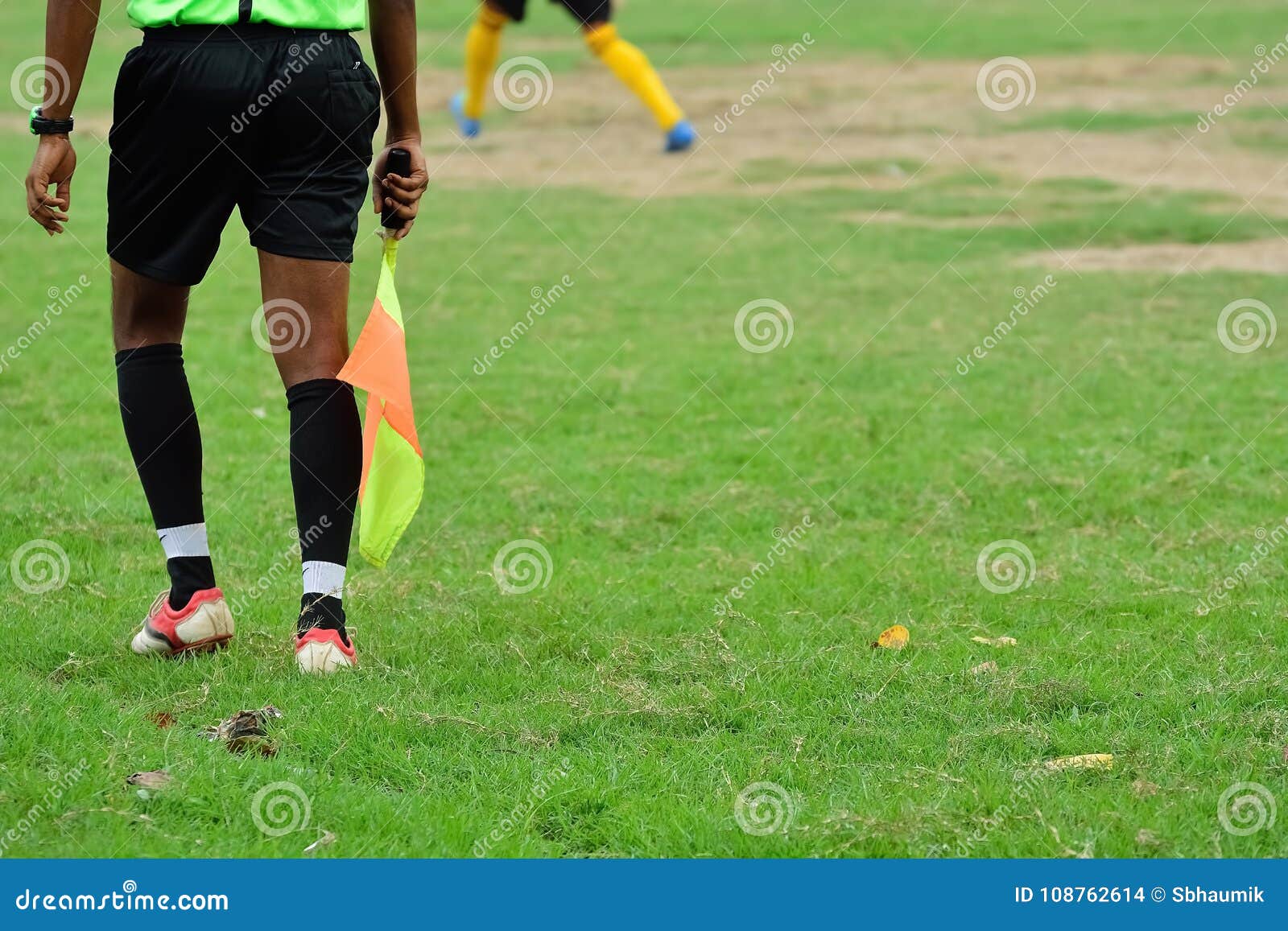 Soccer Assistant Referee Royalty-Free Stock Photography | CartoonDealer ...