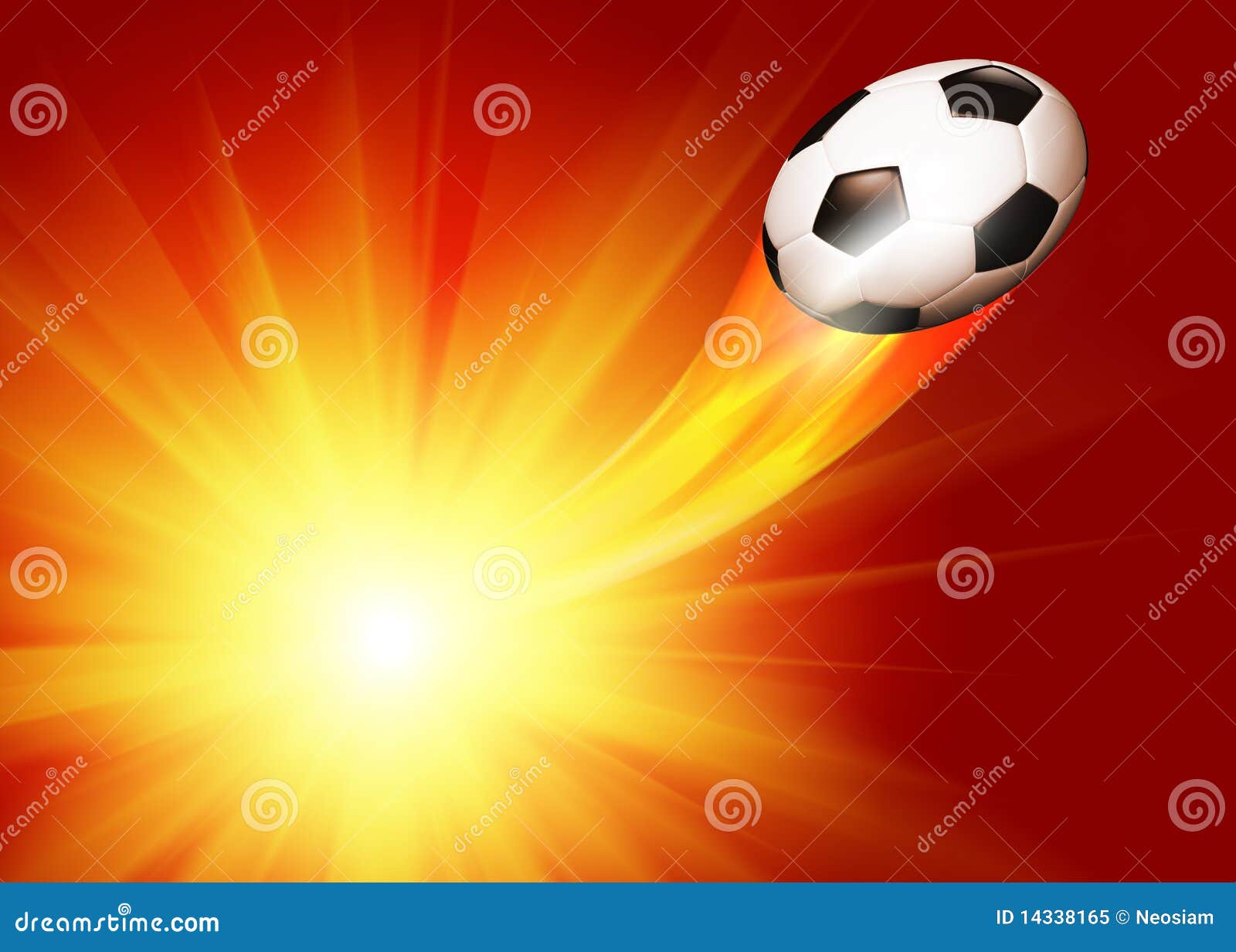 Soccer Background Picture. Image: 14338165