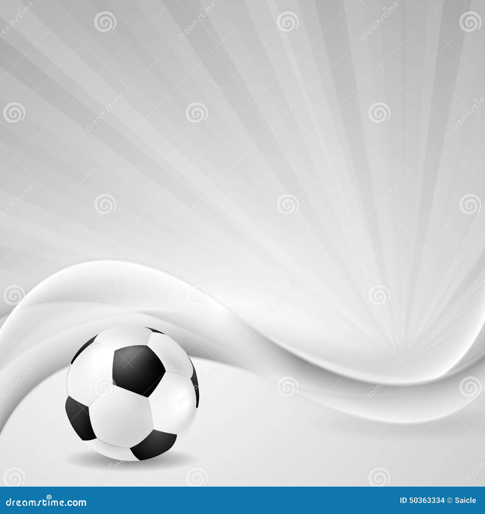 Soccer Background with Abstract Waves Stock Illustration - Illustration ...