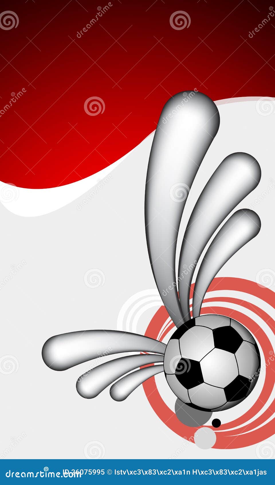 Soccer ball stock illustration. Illustration of modern - 26075995