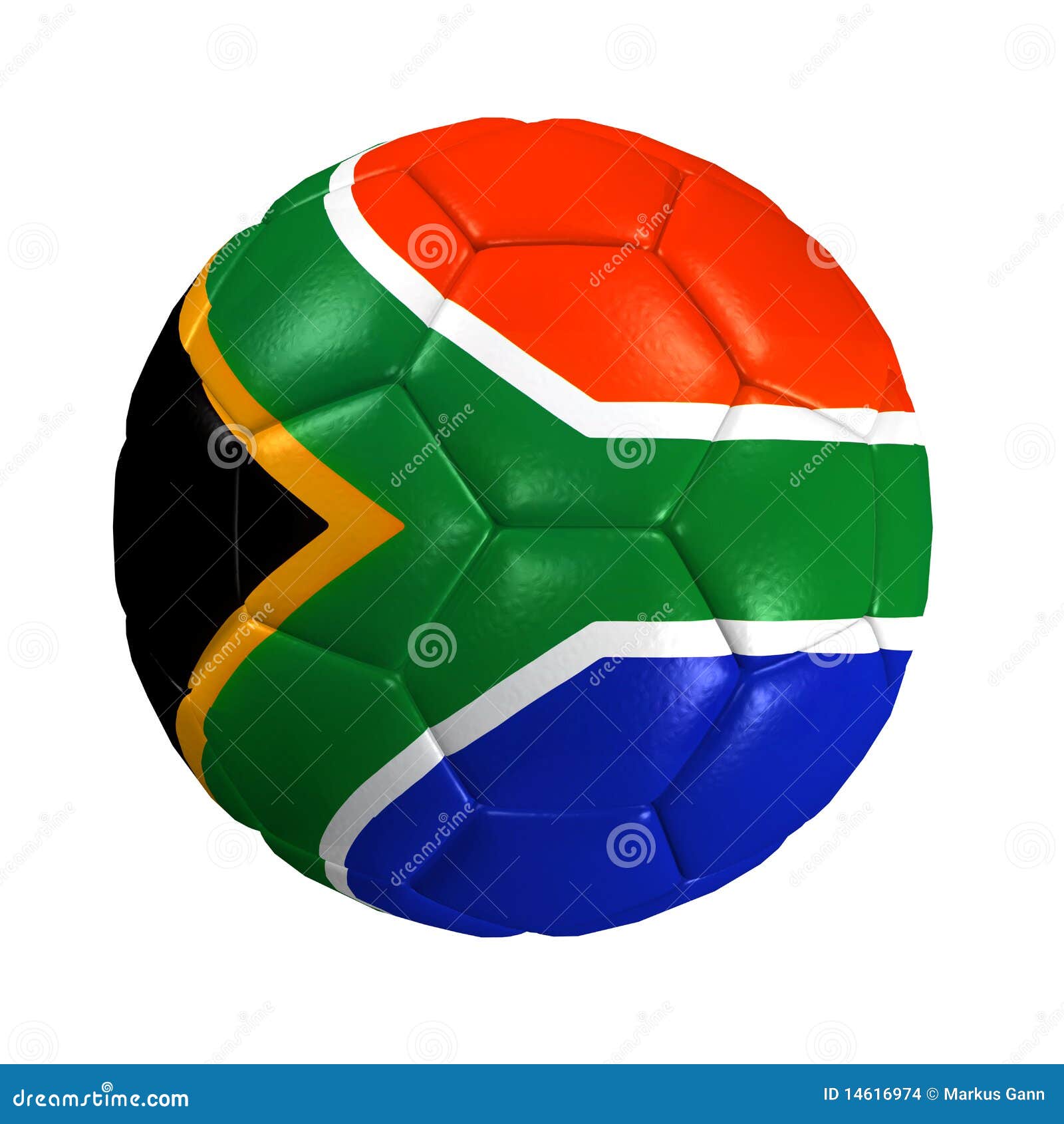 Soccer ball africa stock illustration. Illustration of equipment - 14616974