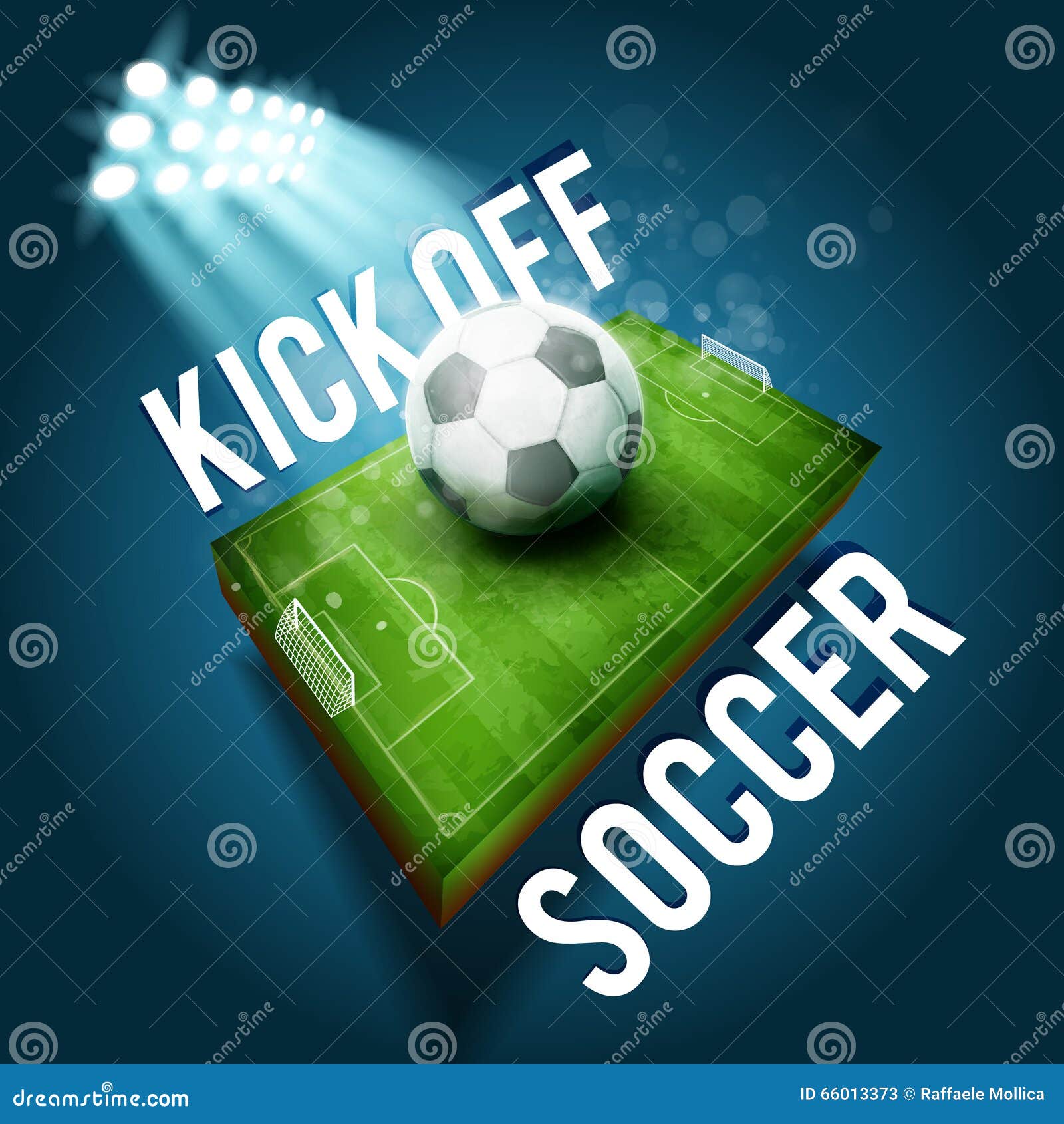 Soccer ball stock illustration. Illustration of banner - 66013373