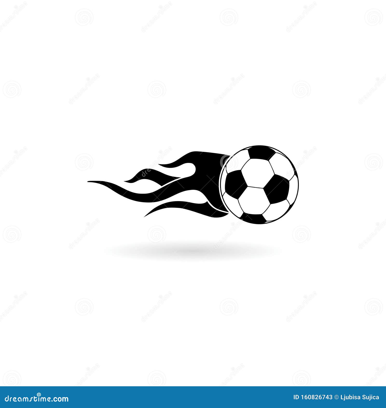 Soccer Ball in Fire Flame Icon Isolated on White Background Stock ... Soccer Ball in Fire Flame Icon Isolated on White Background Stock ...