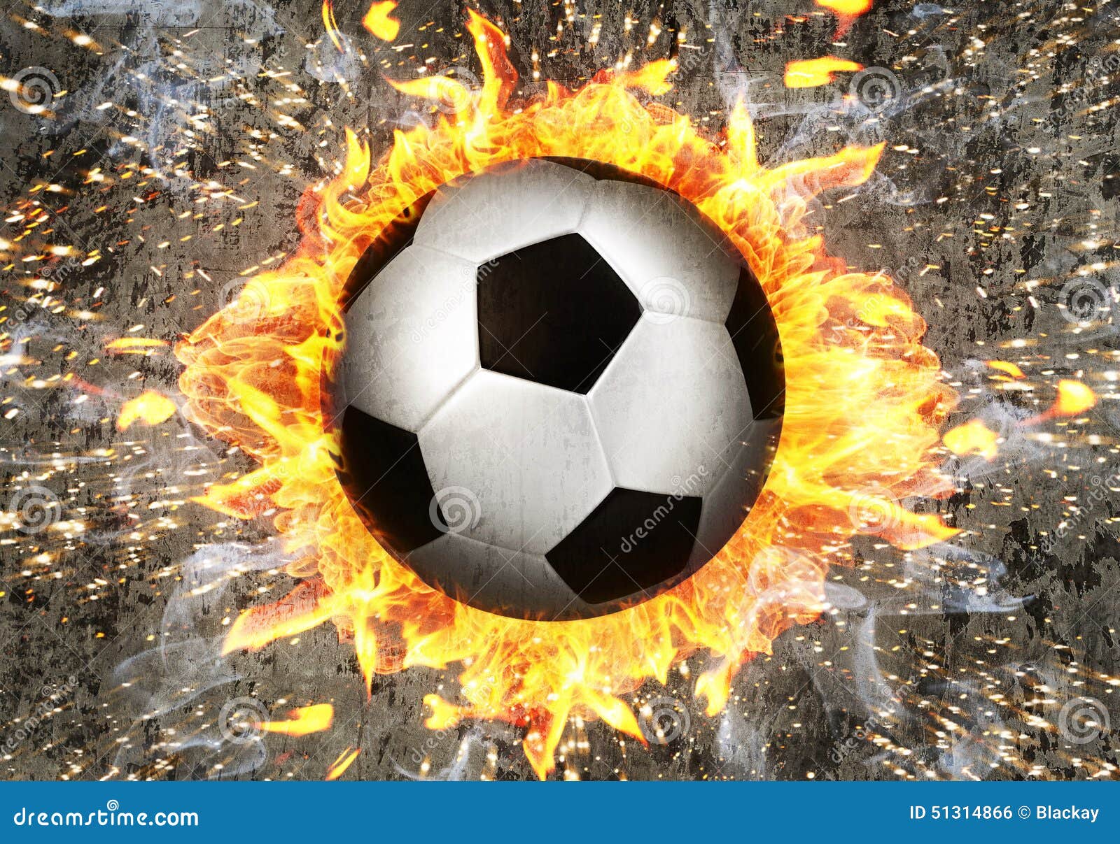 Soccer Ball Fire Design at Lisa Bassett blog