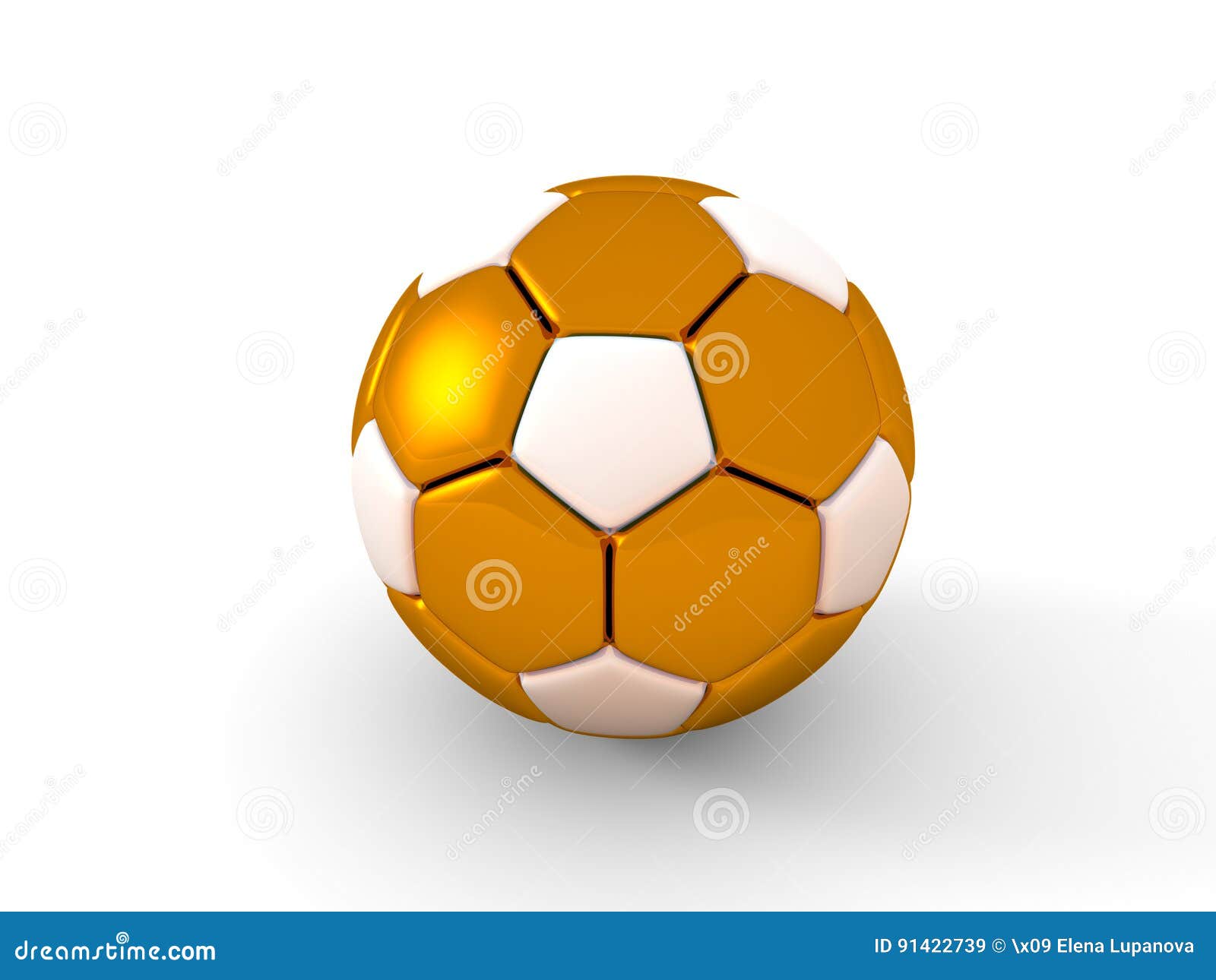 Soccer Ball. Isolated Object On White Background. 3d Render Stock Image ... Soccer Ball. Isolated Object On White Background. 3d Render Stock Image ...