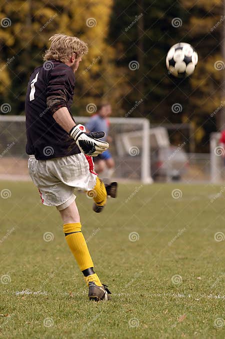 Soccer Ball Kick stock photo. Image of foot, player, sport - 50182