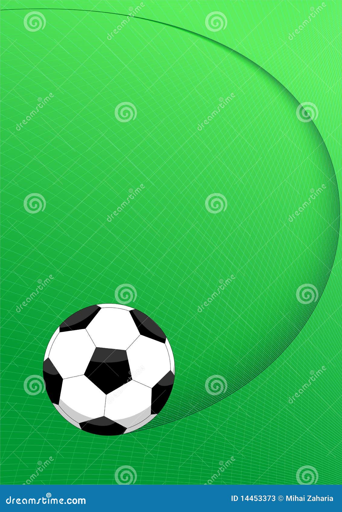 Soccer ball layout stock vector. Illustration of round - 14453373