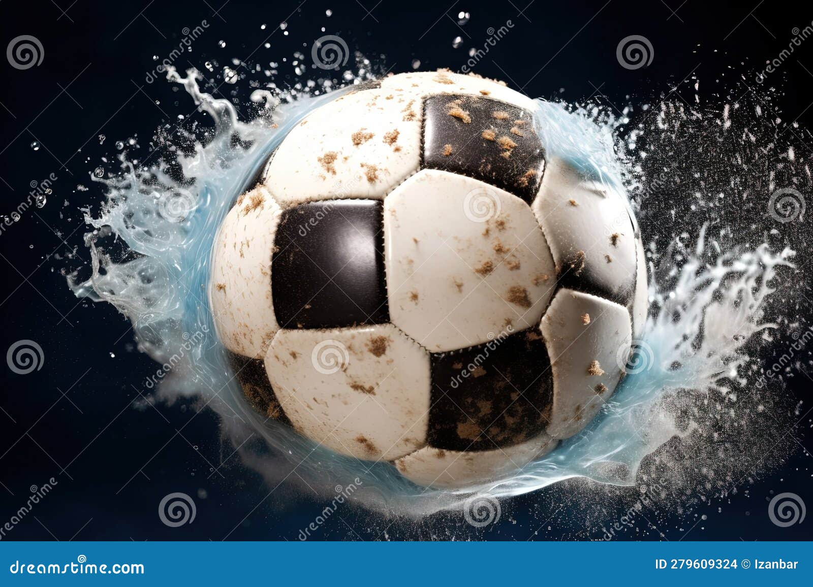 A Soccer Ball with an Outer Layer Made of Biodegradable Material that ...